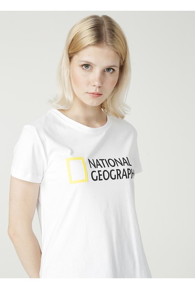National Geographic W-Superior BisikletYaka Standart Kalıp Baskılı Beyaz Kadın T-Shirt National Geographic W-Superior BisikletYaka Standart Kalıp Baskılı Beyaz Kadın T-Shirt