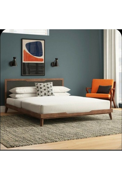 Modimo Anka Doğal Masif Ahşap Karyola