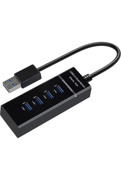 4 Girişli USB Çoğaltıcı -3.0 - 4 Port USB Hub 4 Girişli USB Çoğaltıcı -3.0 - 4 Port USB Hub
