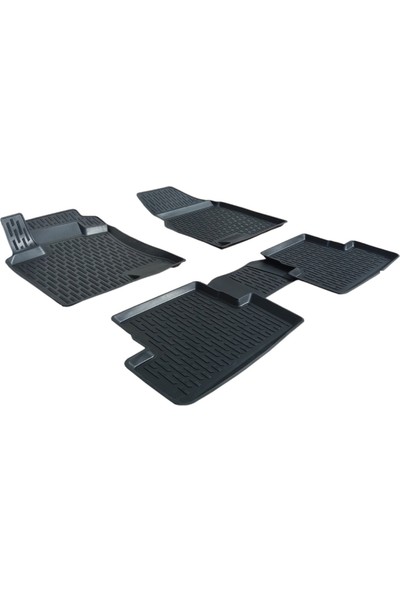 Elorcar Megane 4 2016 Sonrası 3D Havuzlu Paspas Seti
