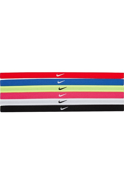 Nike Y Swoosh Sport Headbands 6 Pk Unisex Pembe Antrenman Saç Bandı N.100.3042.962.OS Nike Y Swoosh Sport Headbands 6 Pk Unisex Pembe Antrenman Saç Bandı N.100.3042.962.OS