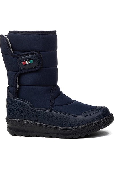 Darklow Lp-50 Çocuk Suya Dayanıklı Termal Kar Botu Ayakkabı Lacivert