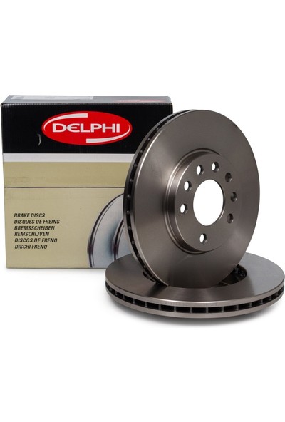Delphi Opel Astra H 5 Bijon Ön Fren Disk Takımı (Delphı)