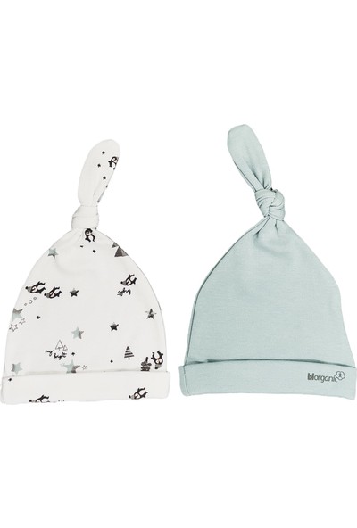 Biorganic Frozen Penguins 2'li Bebek Şapkası 72130