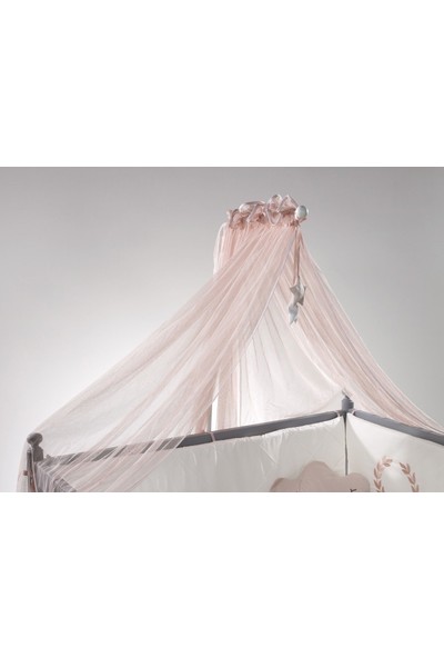 Baby More Soft Cibinlik Seti - Pudra (60*120 cm ve 70*110 Cm)