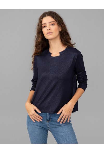 Pierre Cardin Lacivert Regular Fit Sweatshirt 50244513-VR033