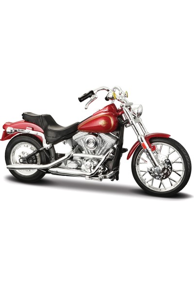 Maisto 1:18 Harley-Davidson 1984 Fxst Softail Motorsiklet
