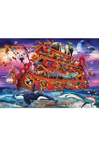 Art Puzzle Nuh'un Gemisi 260 Parça Yapılmış Puzzle(48 x 34 Cm)
