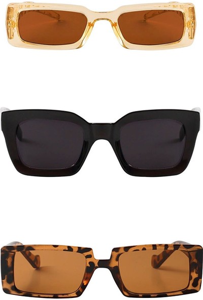 Modalucci Unisex 3 Lü Güneş Gözlüğü Yeniset1