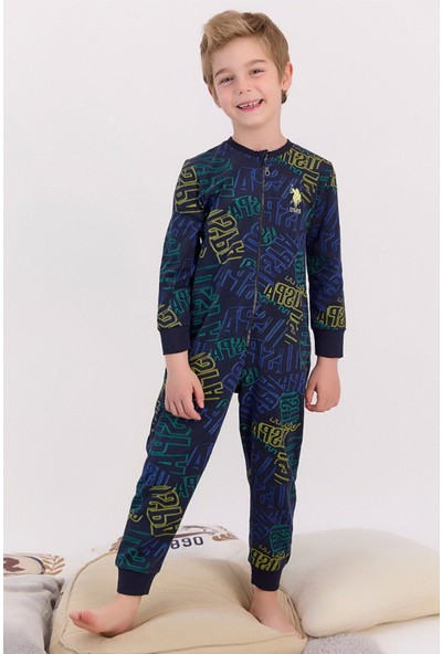 U.S. Polo Assn. Us Polo Assn. US908 Erkek Çocuk Uyku Tulumu Lacivert