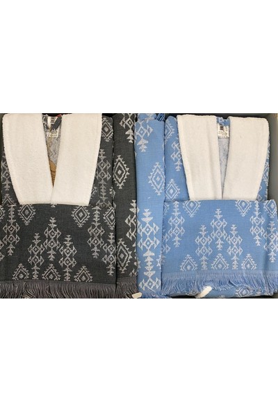 Özdilek Bornoz Seti Valley Indigo Özdilek Bornoz Seti Valley Indigo