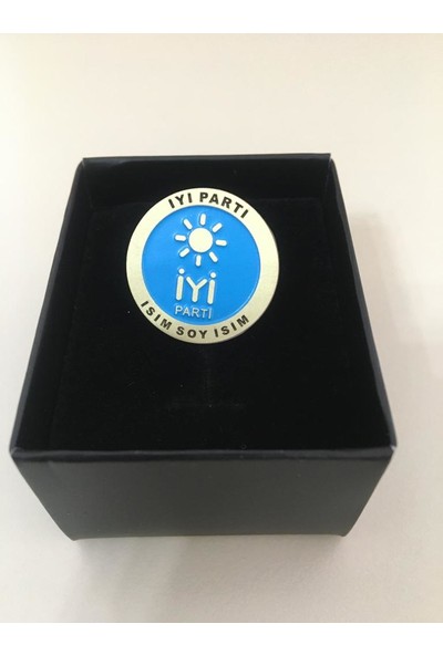 Bindal Hediyelik Kişiye Özel Iyi Parti Pirinç Yaka Rozeti 2 Bindal Hediyelik Kişiye Özel Iyi Parti Pirinç Yaka Rozeti 2