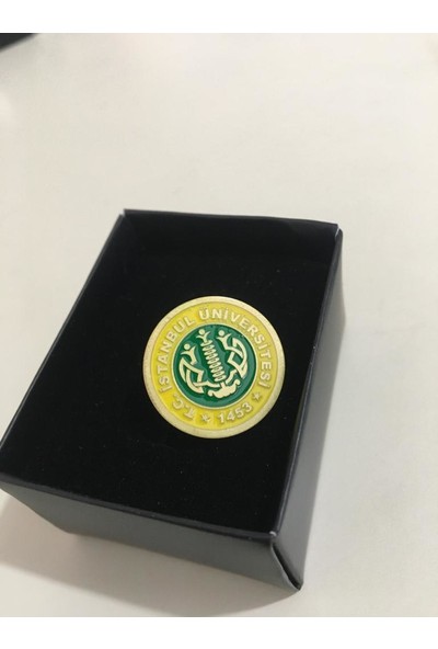 Bindal Hediyelik Istanbul Üniversitesi Pirinç Yaka Rozeti