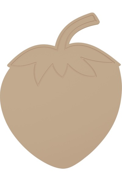 Ucuz Ahşap Hobi Çilek Supla Ham Ahşap Mdf