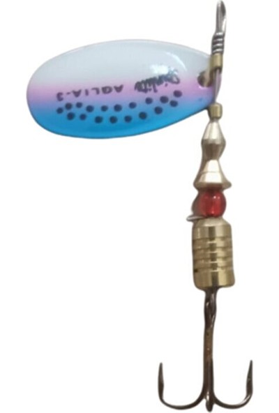 Sprite Sprite Aglia 3 No Alabalık Kaşığı Beyaz Üzeri Mavi Pembe Sprite Sprite Aglia 3 No Alabalık Kaşığı Beyaz Üzeri Mavi Pembe