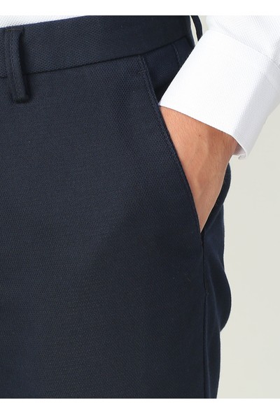 Fabrika Comfort Erkek Lacivert Klasik Pantolon Fabrika Comfort Erkek Lacivert Klasik Pantolon