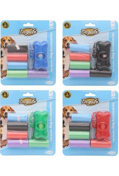 Doglife Köpek Dışkı Toplama Seti 6 Lı Poşet Doglife Köpek Dışkı Toplama Seti 6 Lı Poşet