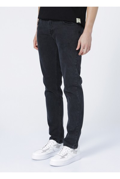 Black On Black Denim Pantolon