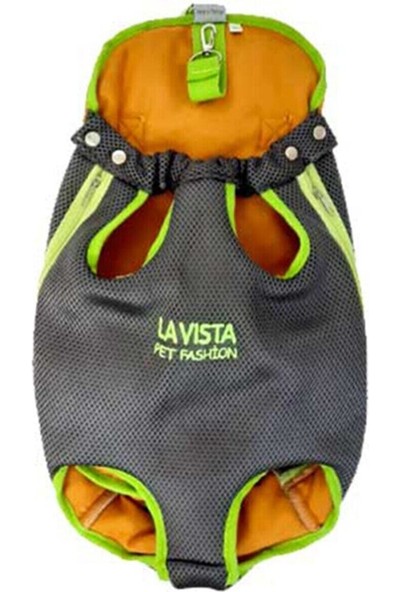 Lavista Ana Kucağı-Kanguru Kedi Köpek Taşıma KOYU GRİ M BEDEN