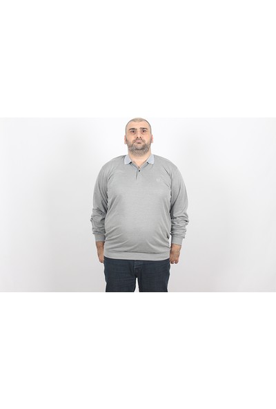 Lacaton 21-8052 Erkek Uzun Kollu Battal Polo Yakalı Sweat Lacaton 21-8052 Erkek Uzun Kollu Battal Polo Yakalı Sweat