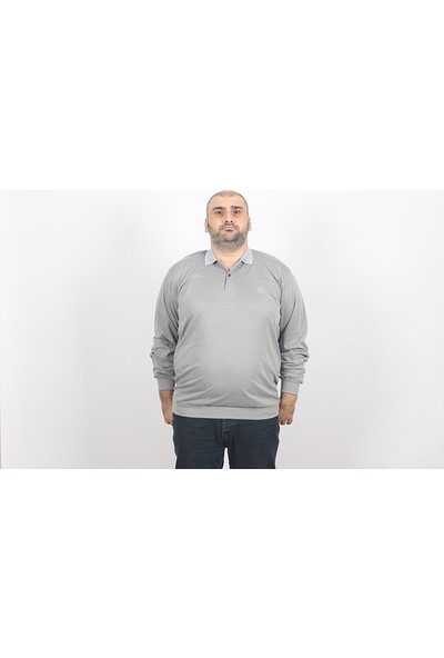 Lacaton 21-8052 Erkek Uzun Kollu Battal Polo Yakalı Sweat Lacaton 21-8052 Erkek Uzun Kollu Battal Polo Yakalı Sweat