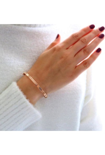 Ukba Gold 14 Ayar Altın Grek Kelepçe