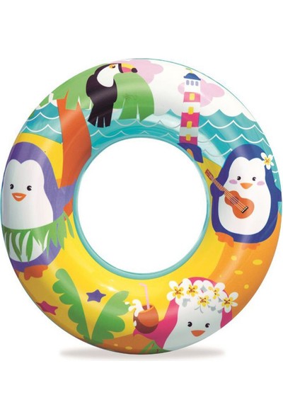 Bestway Renkli Penguen Desenli Can Simidi 51 Cm. Bestway Renkli Penguen Desenli Can Simidi 51 Cm.
