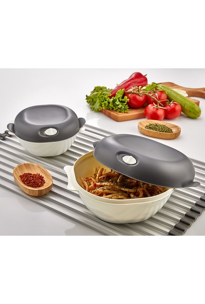 Sev Plastik Mikrodalga Saklama Kabı ( 2 Li Set ) Sev Plastik Mikrodalga Saklama Kabı ( 2 Li Set )