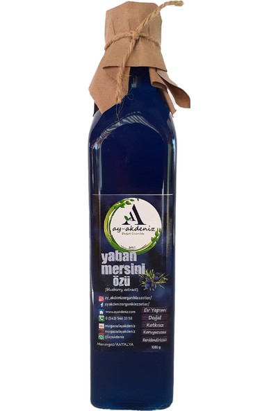 Ay Akdeniz Yaban Mersini Özü 1 Lt Ev Yapımı