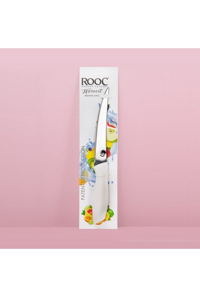 Homedius Çok Amaçlı Tırtıklı Rooc Bıçak Beyaz-28 cm Homedius Çok Amaçlı Tırtıklı Rooc Bıçak Beyaz-28 cm