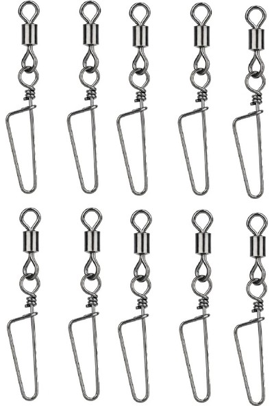 İkado Paslanmaz Kilitli Fırdöndü 3 Numara 10 Adet İkado Paslanmaz Kilitli Fırdöndü 3 Numara 10 Adet