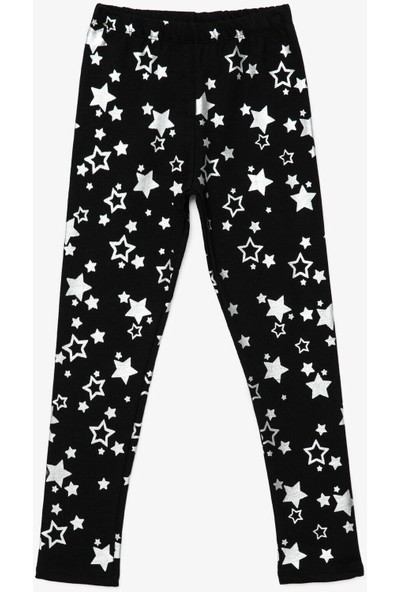 Koton Yıldız Baskılı Tayt Pamuklu