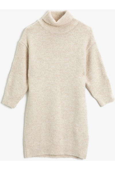 Koton Uzun Triko Bogazli Kazak