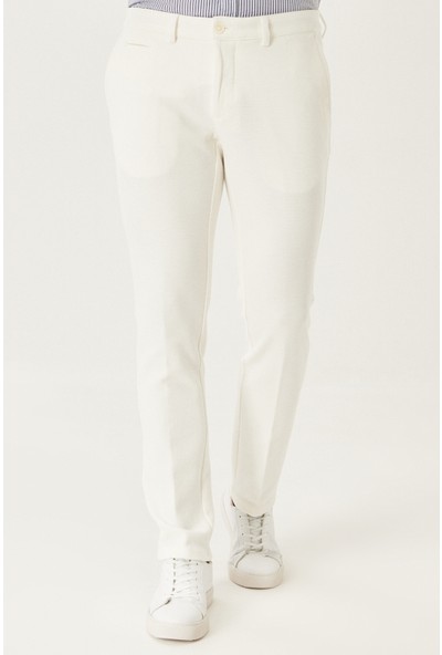 Altınyıldız Erkek Krem 360 Derece Her Yöne Esneyen Rahat Slim Fit Pantolon Altınyıldız Erkek Krem 360 Derece Her Yöne Esneyen Rahat Slim Fit Pantolon