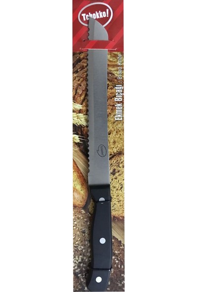 Tchokko Ekmek Bıçağı Tırtıllı AT5058 Bread Knife Tchokko Ekmek Bıçağı Tırtıllı AT5058 Bread Knife