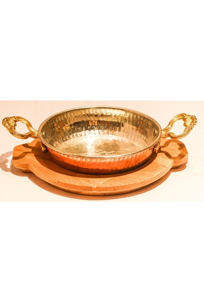 Rak Concept Ahşap Sunumlu Sahan Tava