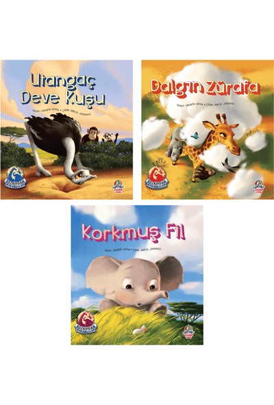 Bozkırdan Arkadaşlar Serisi 3 Kitap Set 6+ Yaş Hikaye Kitabı – Öykü 3 Kitap