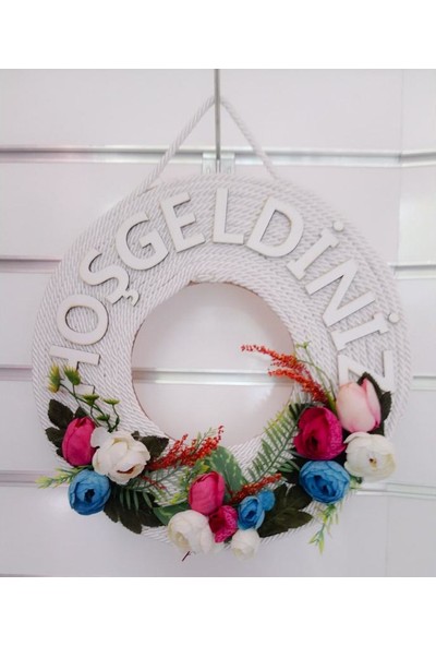 Sarı Papatya Hediyelik Kapı Süsü