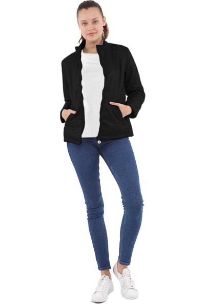 Think Simple Kadın Mont - Siyah