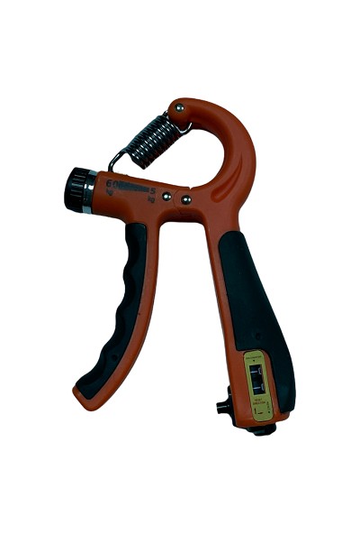 Muba Sayaçlı Sertlik Ayarlı El Yayı Ayarlanabilir Bilek Kas Güçlendirme Aleti 5-60KG