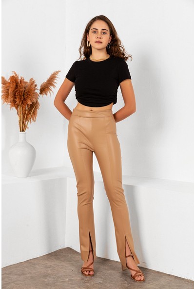 Hande Zeybek Boutique Deri Pantolon Hande Zeybek Boutique Deri Pantolon
