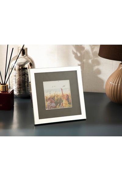 English Home Sara Çerçeve 18X18 cm Gri