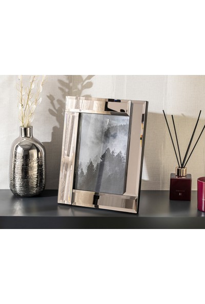 English Home Audrey Aynalı Çerçeve 15X20 cm Füme