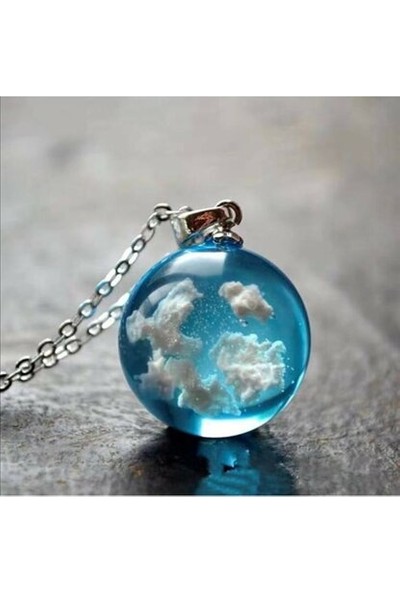 Ne&Ra Karanlıkta Parlayan Bulut Kolye