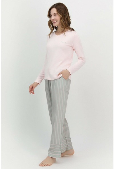 Pıerre Cardın Kadın Yetişkin Pijama Takımı PC8016-S 22K