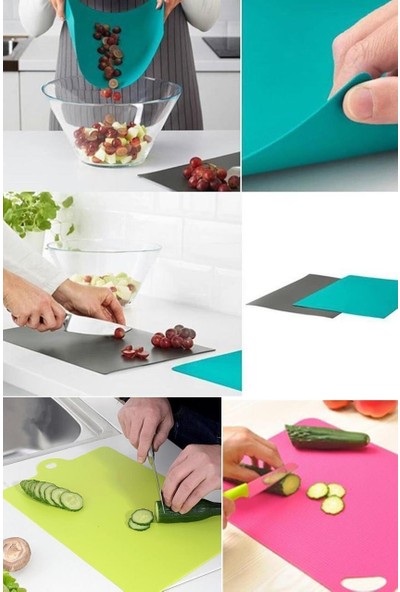 Renklidükkan Esnek Mutfak Kesim Panosu