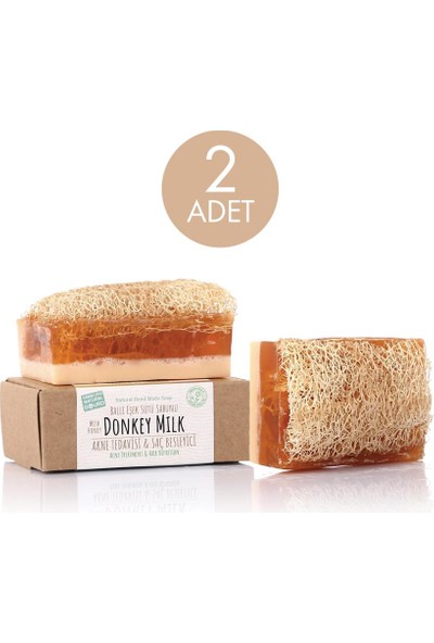 Dionesse Lifli-Ballı Eşek Sütü Sabunu 2'li Dionesse Lifli-Ballı Eşek Sütü Sabunu 2'li
