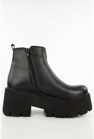 Tarçın Ayakkabı Tarçın Siyah Kadın Bot TRC04-K601 Tarçın Ayakkabı Tarçın Siyah Kadın Bot TRC04-K601