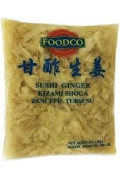 Foodco Zencefil Tursusu 1000 gr Foodco Zencefil Tursusu 1000 gr