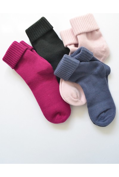 Icon Socks 4 ' Lü Norveç Kadın Termal Yün Kışlık Çorap